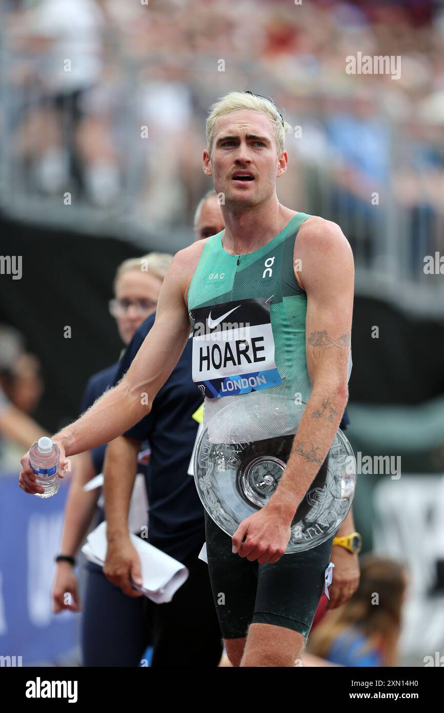 Oliver HOARE (Australia), after winning in the Emsley Carr Mile Final ...