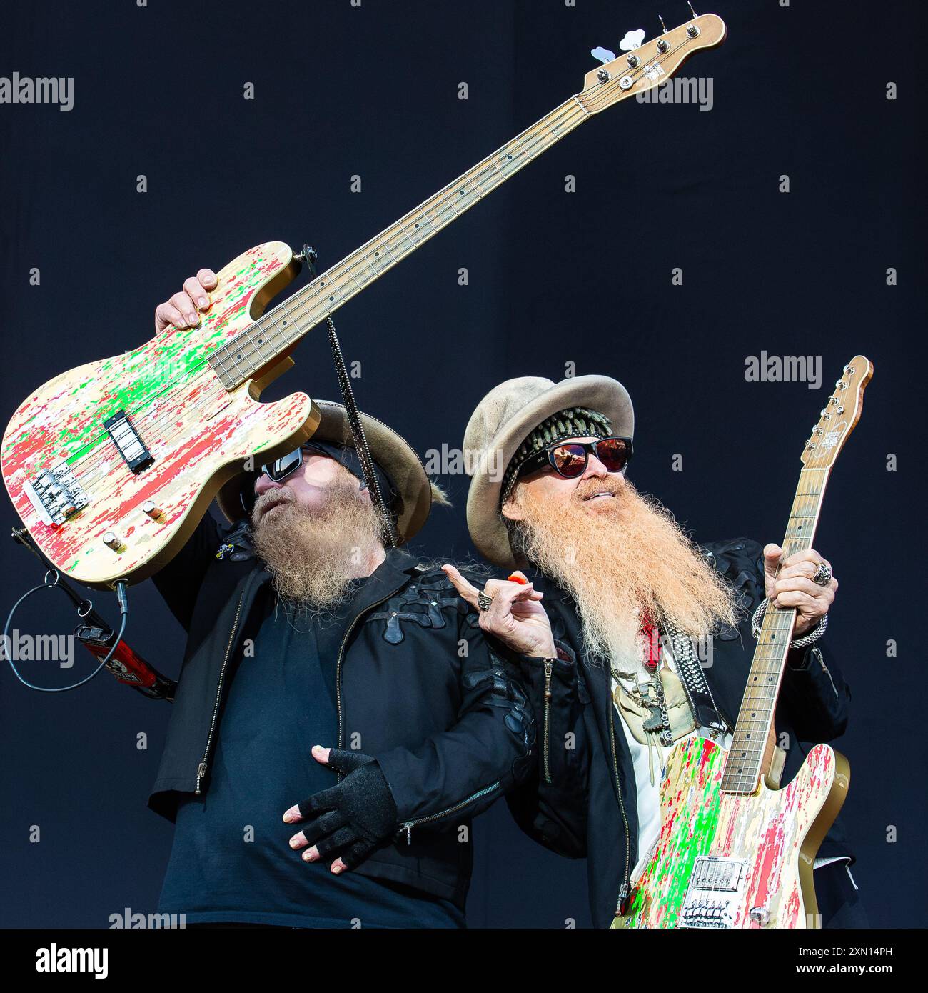 Zz top members dusty hill hi-res stock photography and images - Alamy