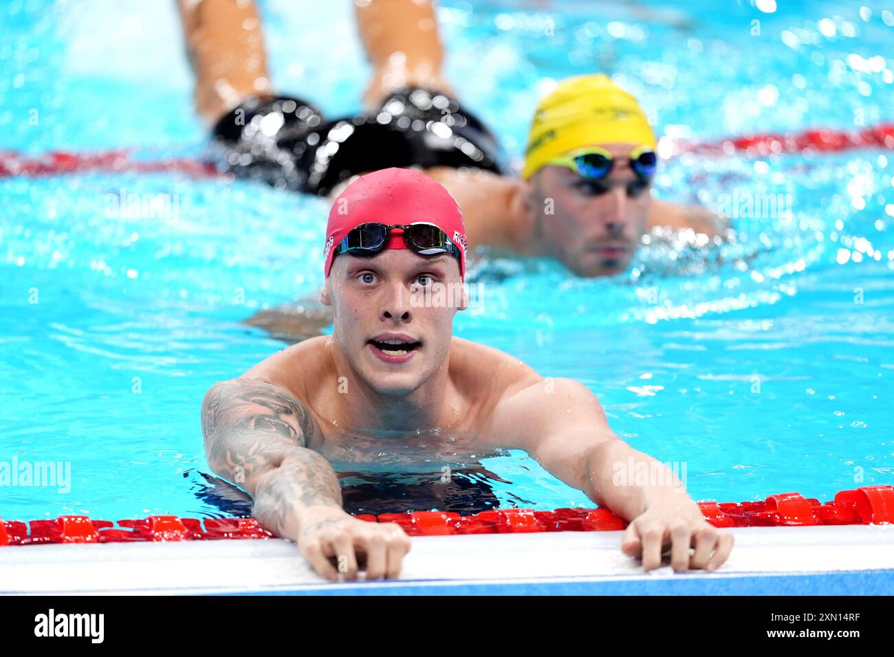 Great Britain's Matthew Richards in action during the Men's 100m ...