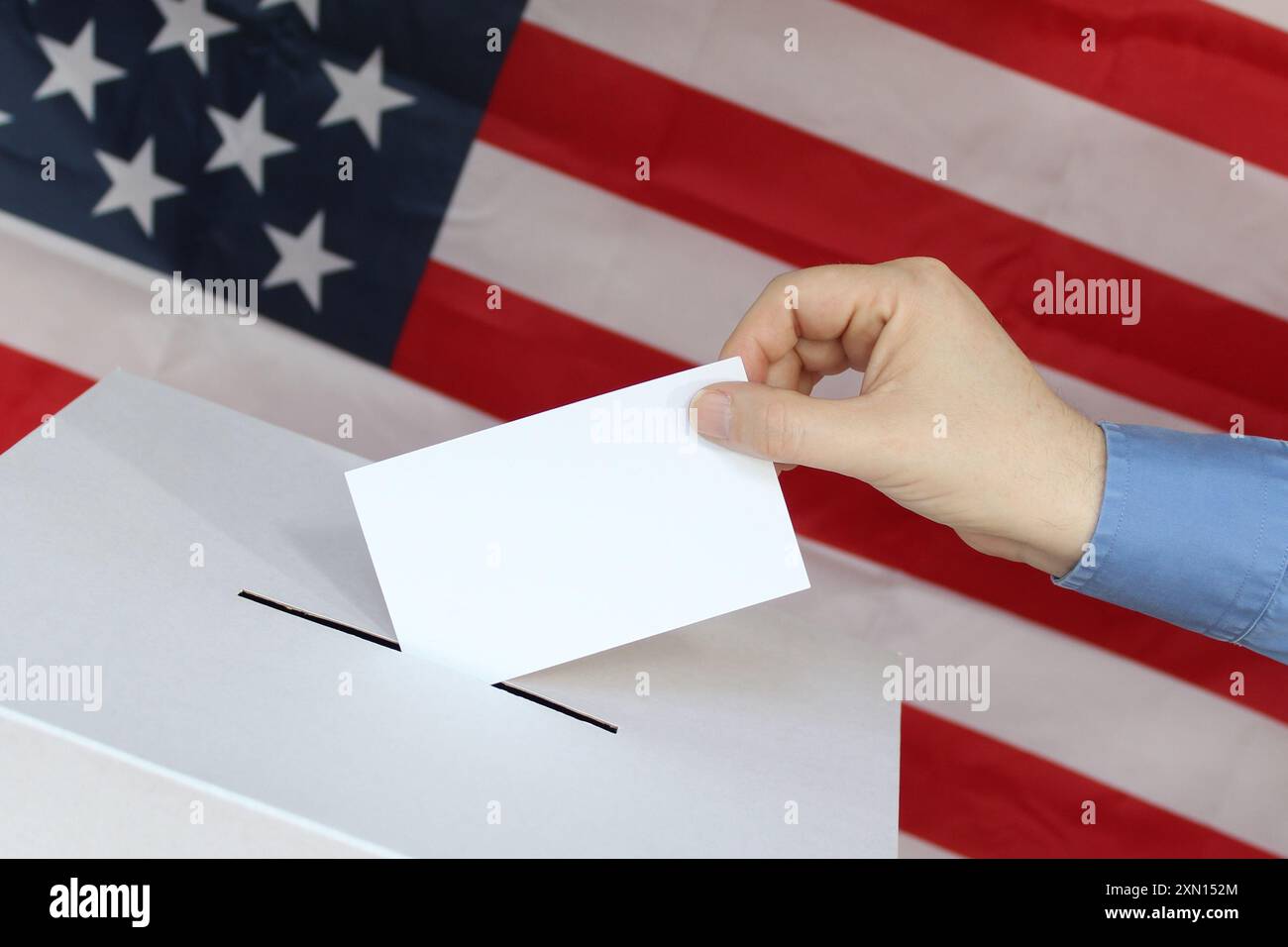 Casting vote election ballot box hi-res stock photography and images ...