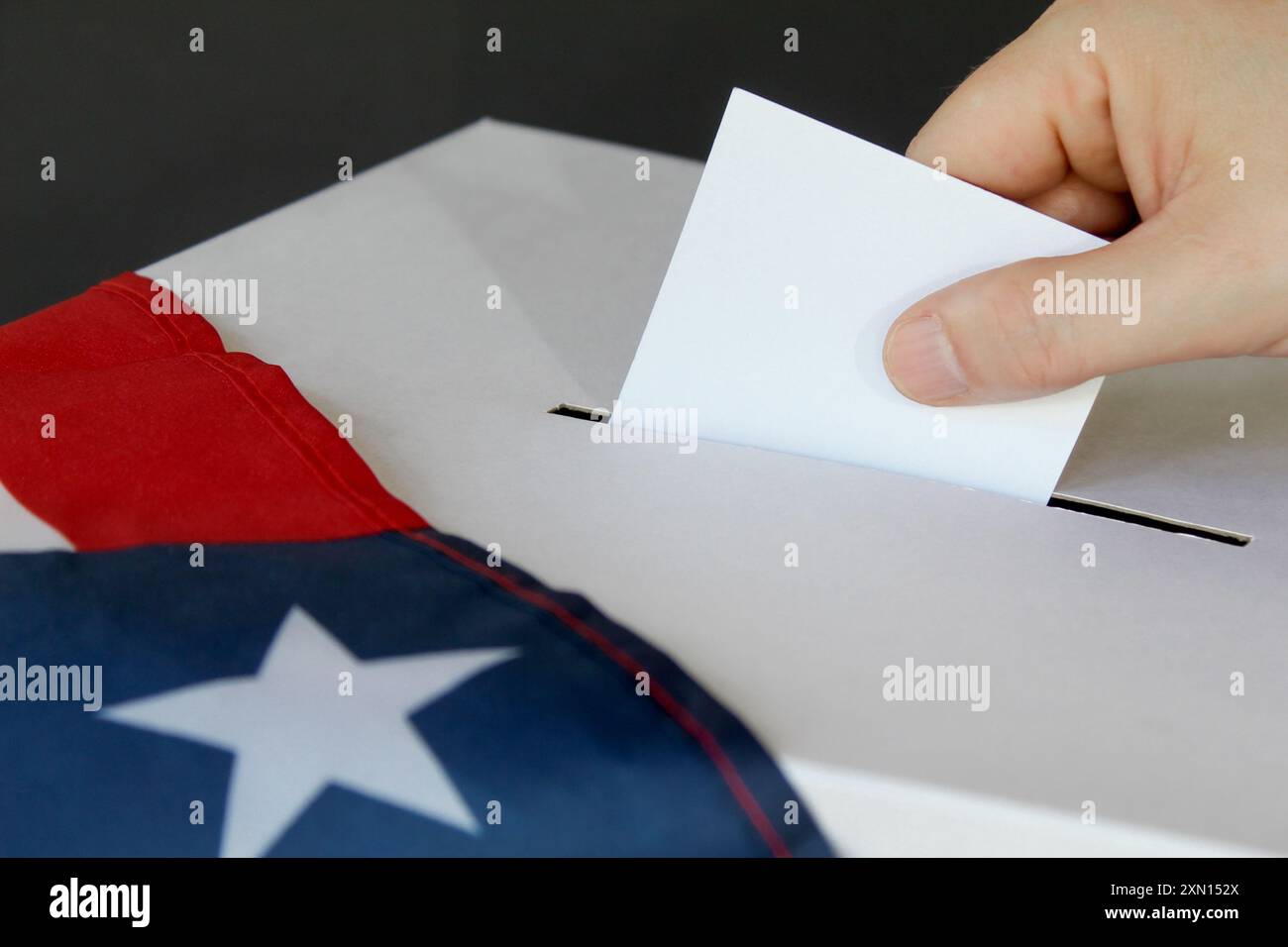 Casting vote election ballot box hi-res stock photography and images ...