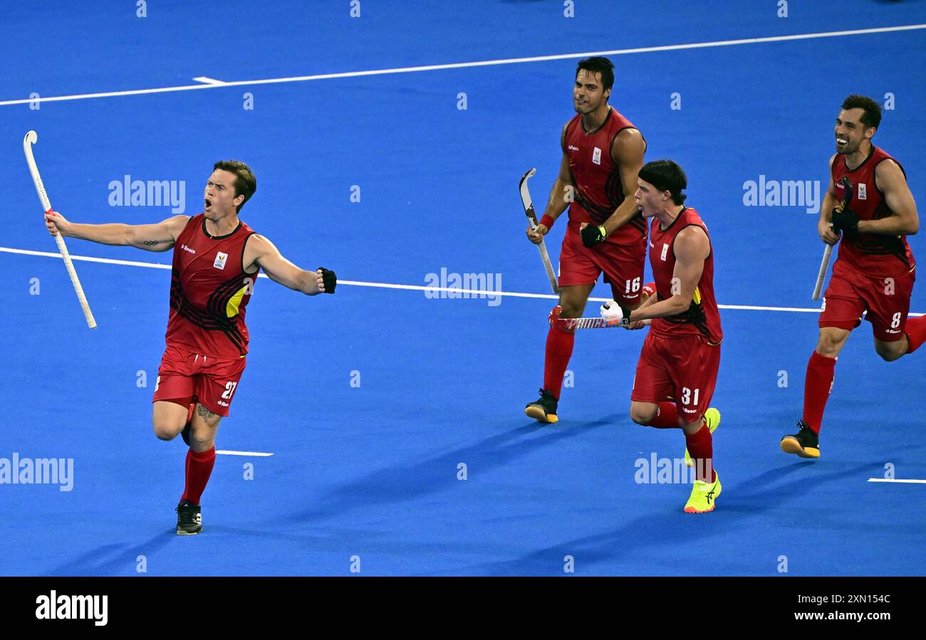 Paris, France. 30th July, 2024. Belgium's Tom Boon, Belgium's Alexander ...
