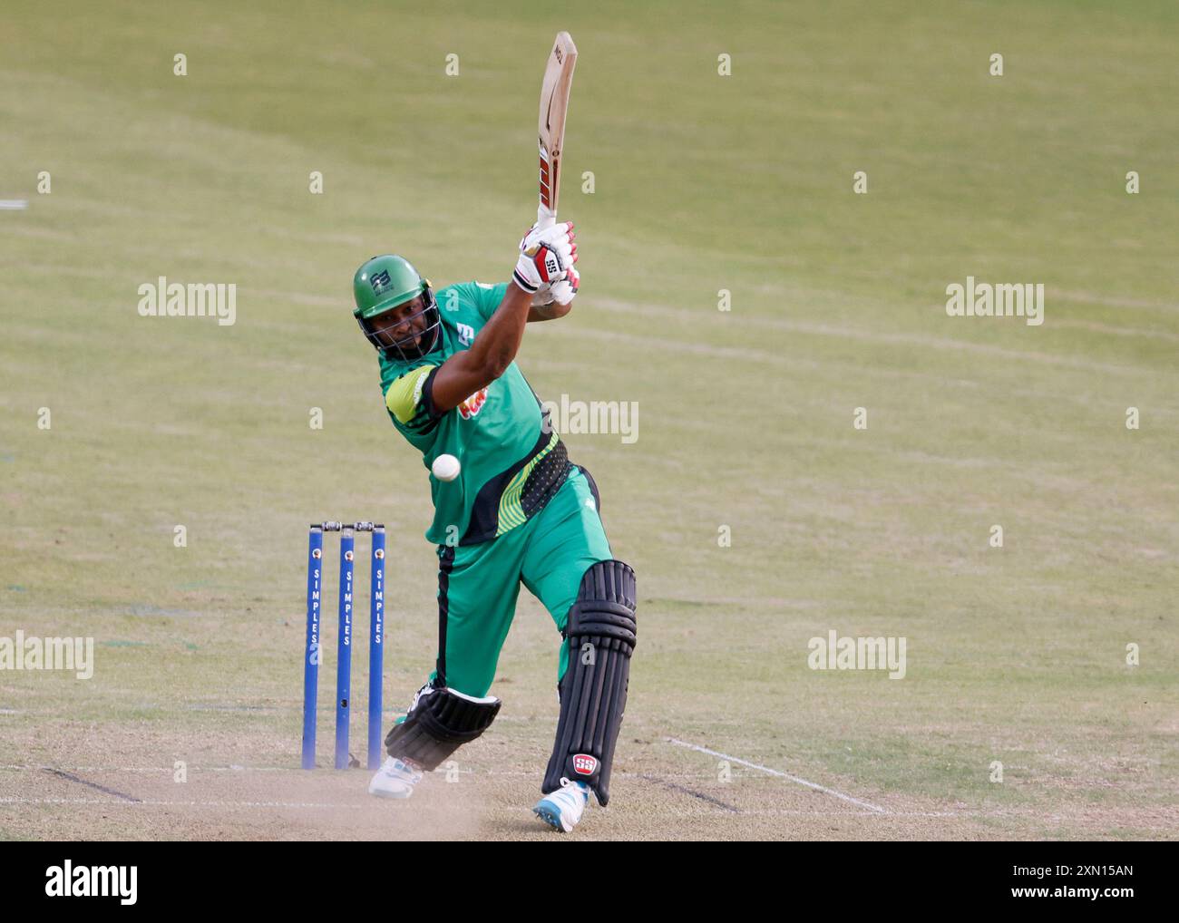 Southern Braves' Kieron Pollard batting during The Hundred men's match ...