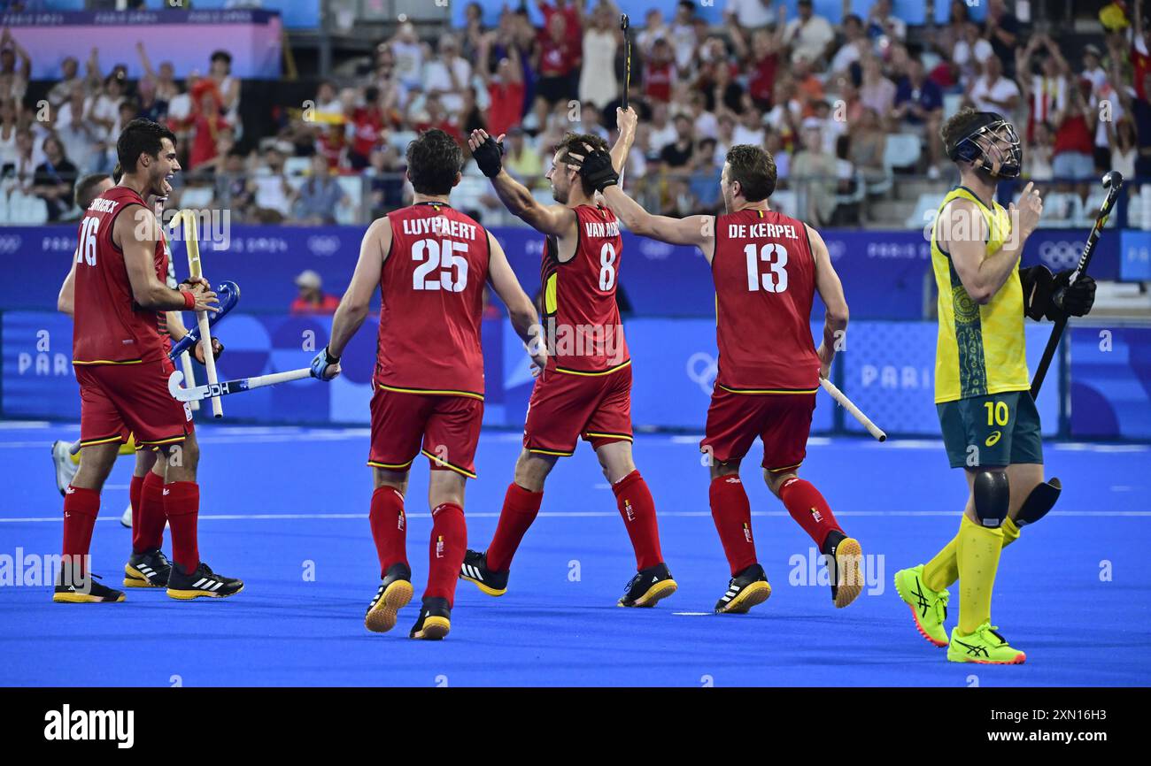 Paris, France. 30th July, 2024. Belgium's Alexander Hendrickx, Belgium ...