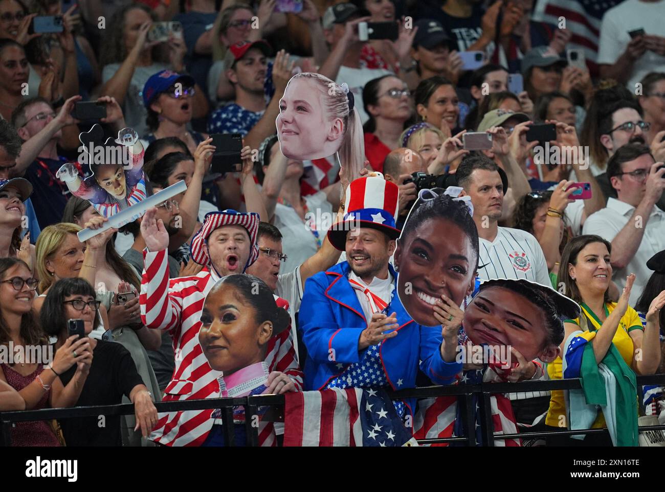 Bercy Arena, Paris, France. 30th July, 2024. SImone Biles (United ...