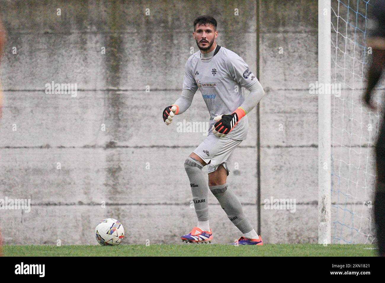 Saint Vincent, Italia. 30th July, 2024. Cagliari's Alen Sherri during ...