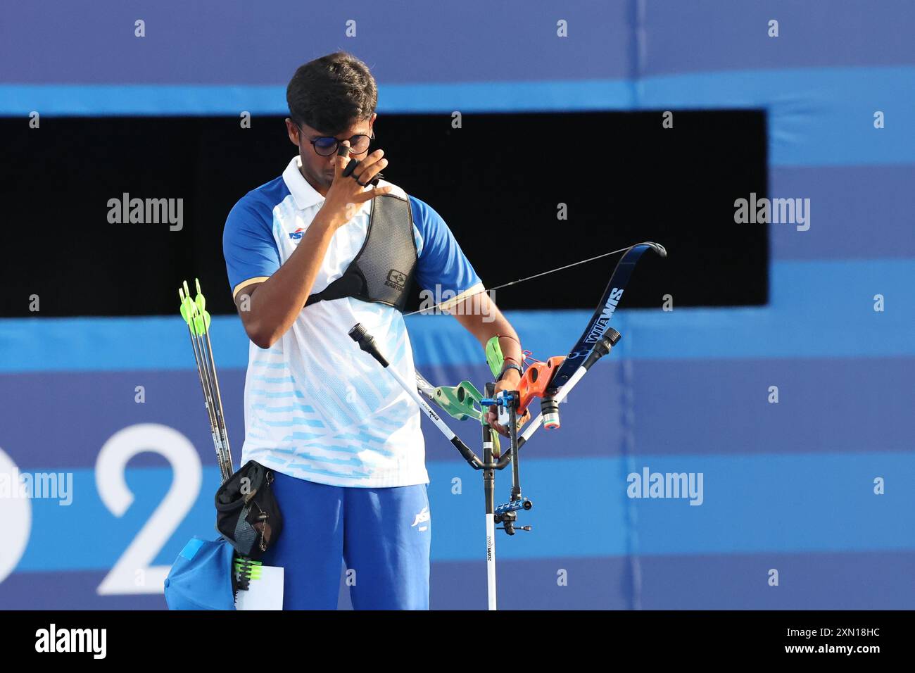 Porte Maillot, France. 30th July, 2024. Paris Olympics 2024: Archery ...