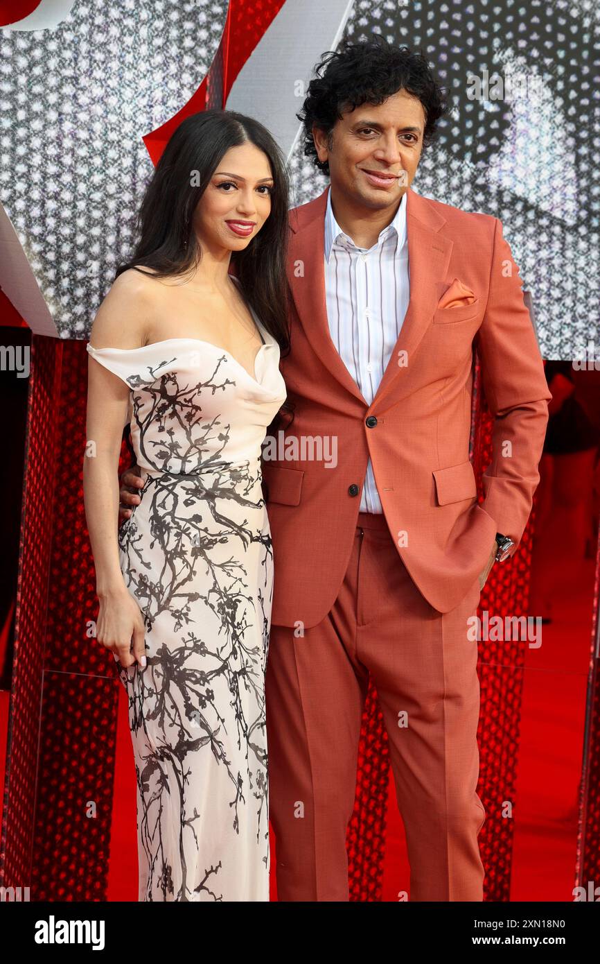 Saleka shyamalan and m night shyamalan hi-res stock photography and ...