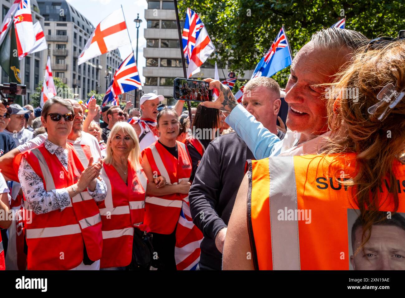Crowds Cheer The Well Known YouTuber Paul Thorpe As He Arrives At The ...