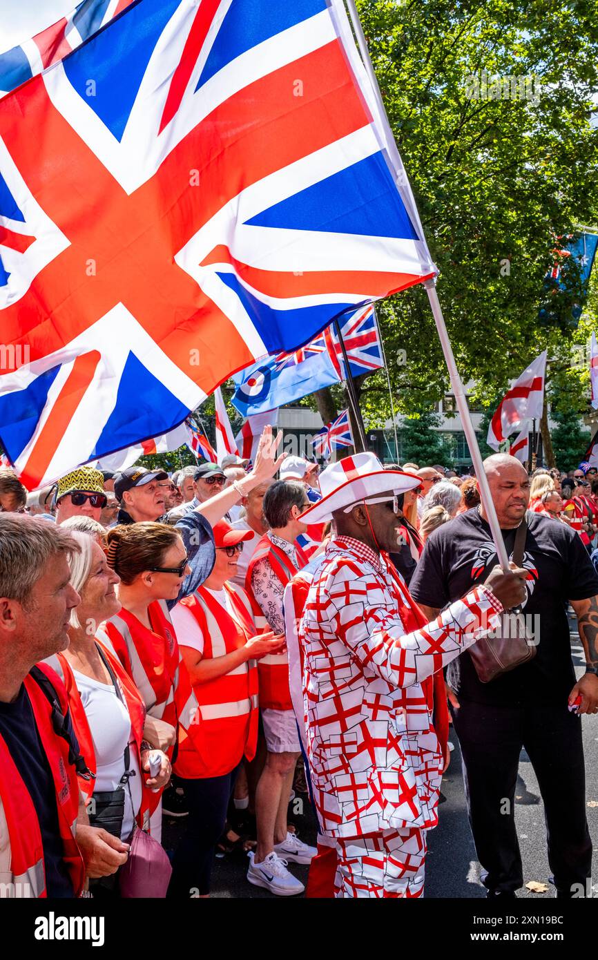 British People Marching On The July 27th 'Uniting The Kingdom' Rally ...
