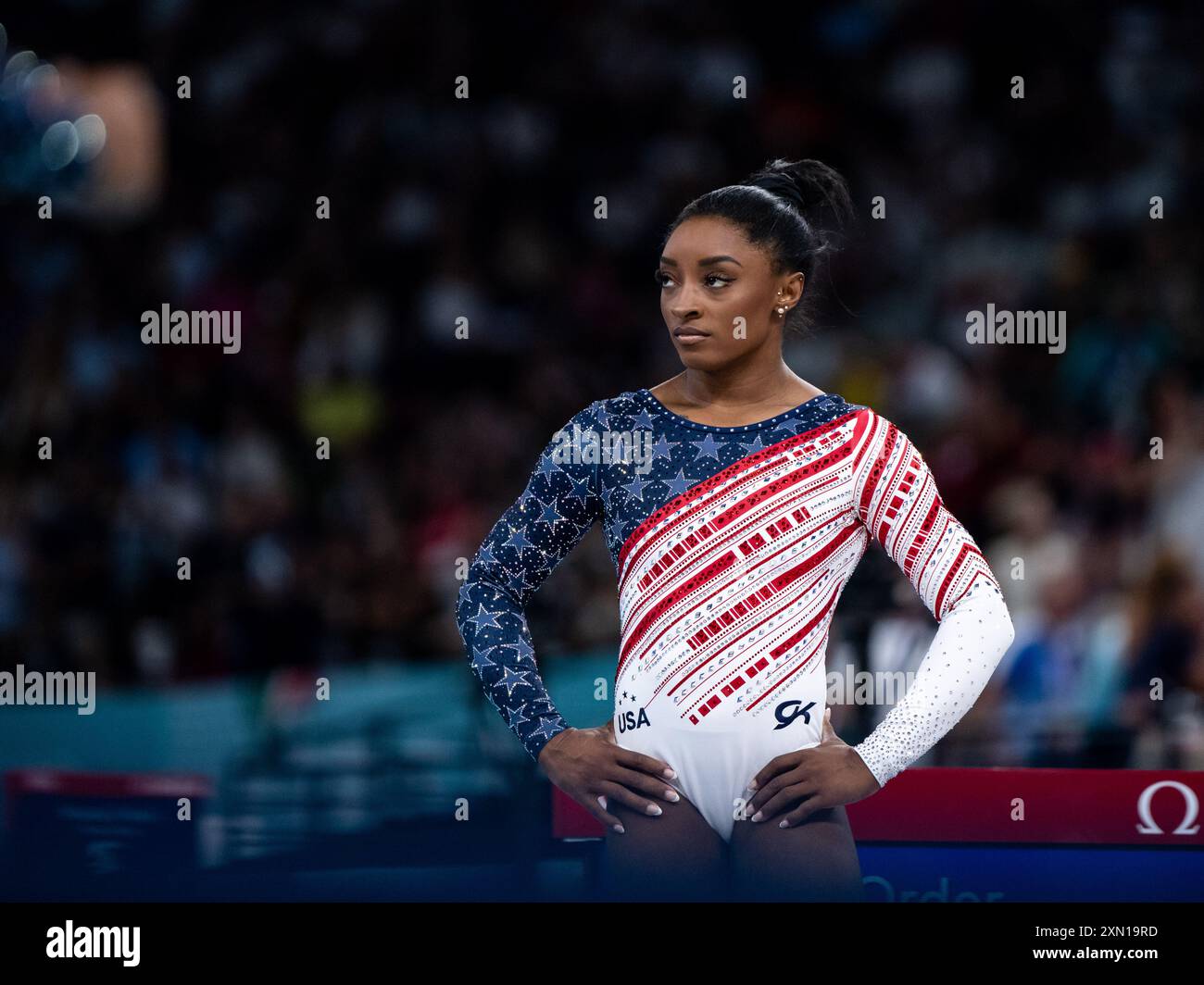BILES Simone (USA), FRA, Olympische Spiele Paris 2024, Geraetturnen ...