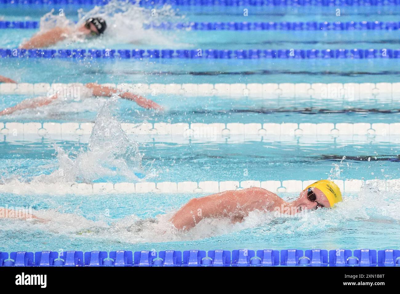 Paris, France. 30th July, 2024. Elijah Winnington of Australia competes ...