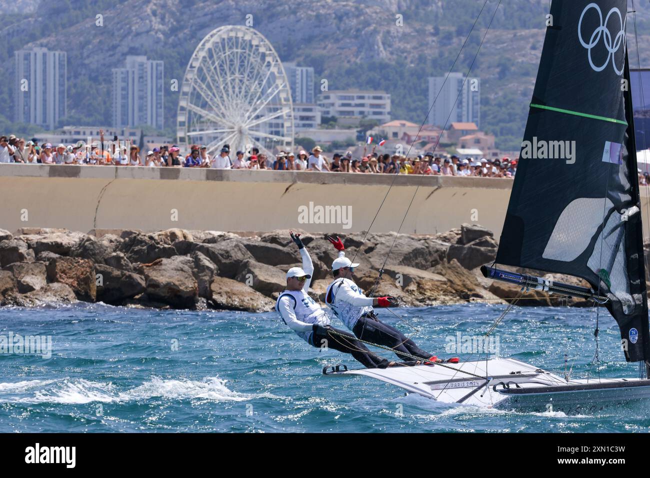 Marseille, France. 30th July, 2024. Sylvain Rostaing/Le Pictorium ...