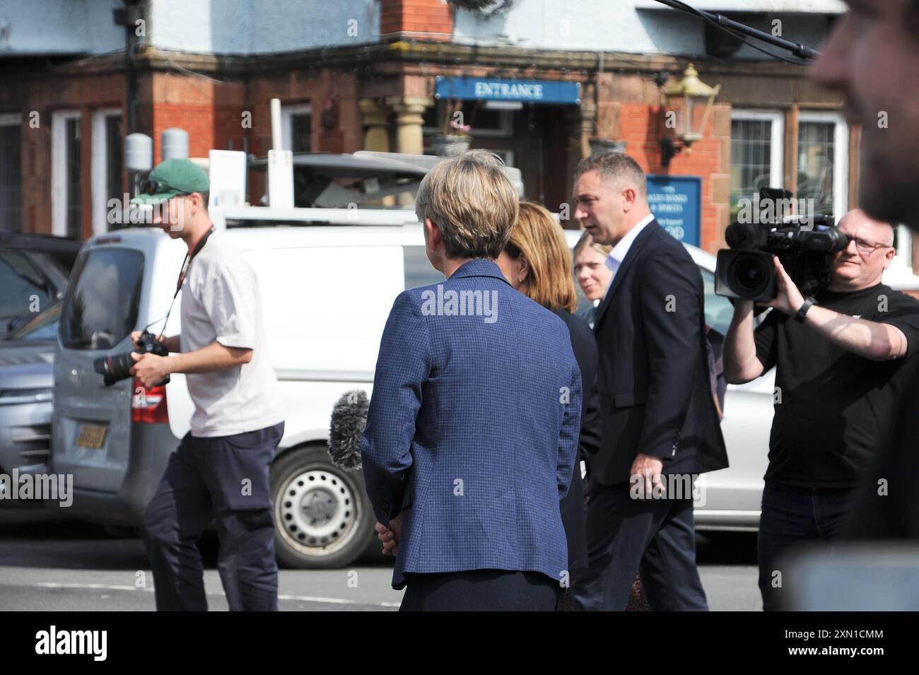 Scene of the Southport murders July 2024 Stock Photo - Alamy