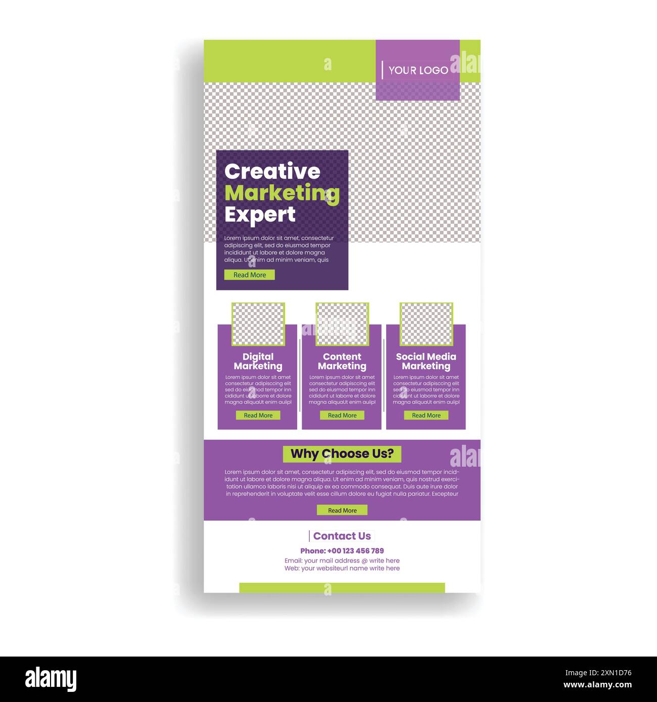 Minimalist newspaper layout hi-res stock photography and images - Alamy