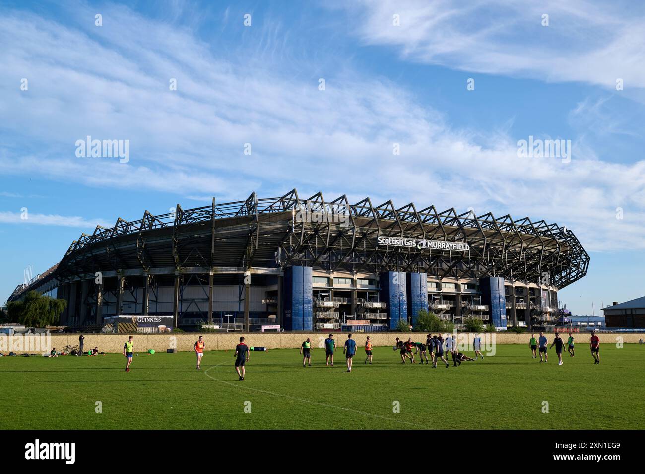 Edinburgh Scotland, UK 30 July 2024. Murrayfield Stadium home of ...