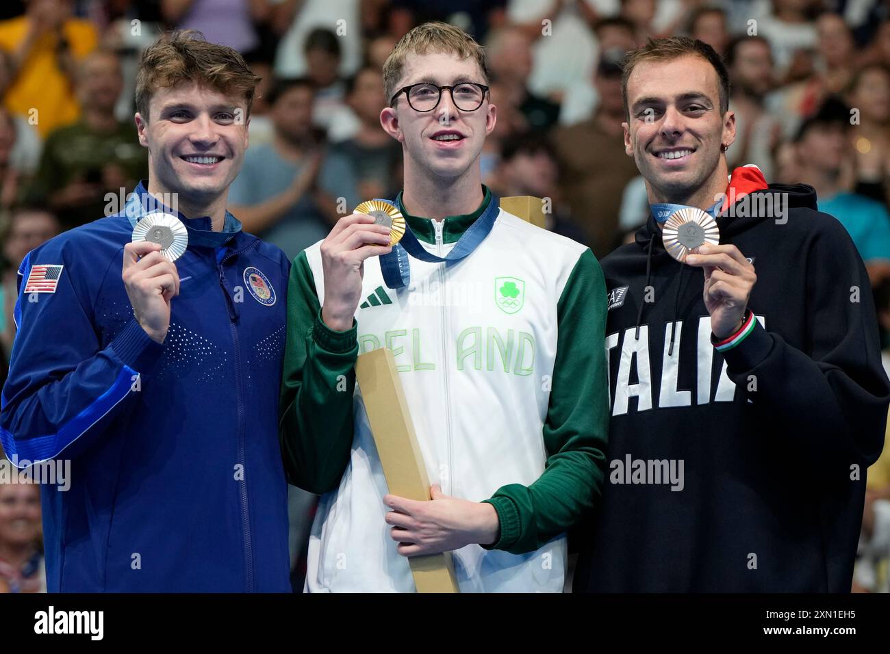 CORRECTS SPELLING OF NAME FROM FINK TO FINKE - Gold medalist Daniel ...