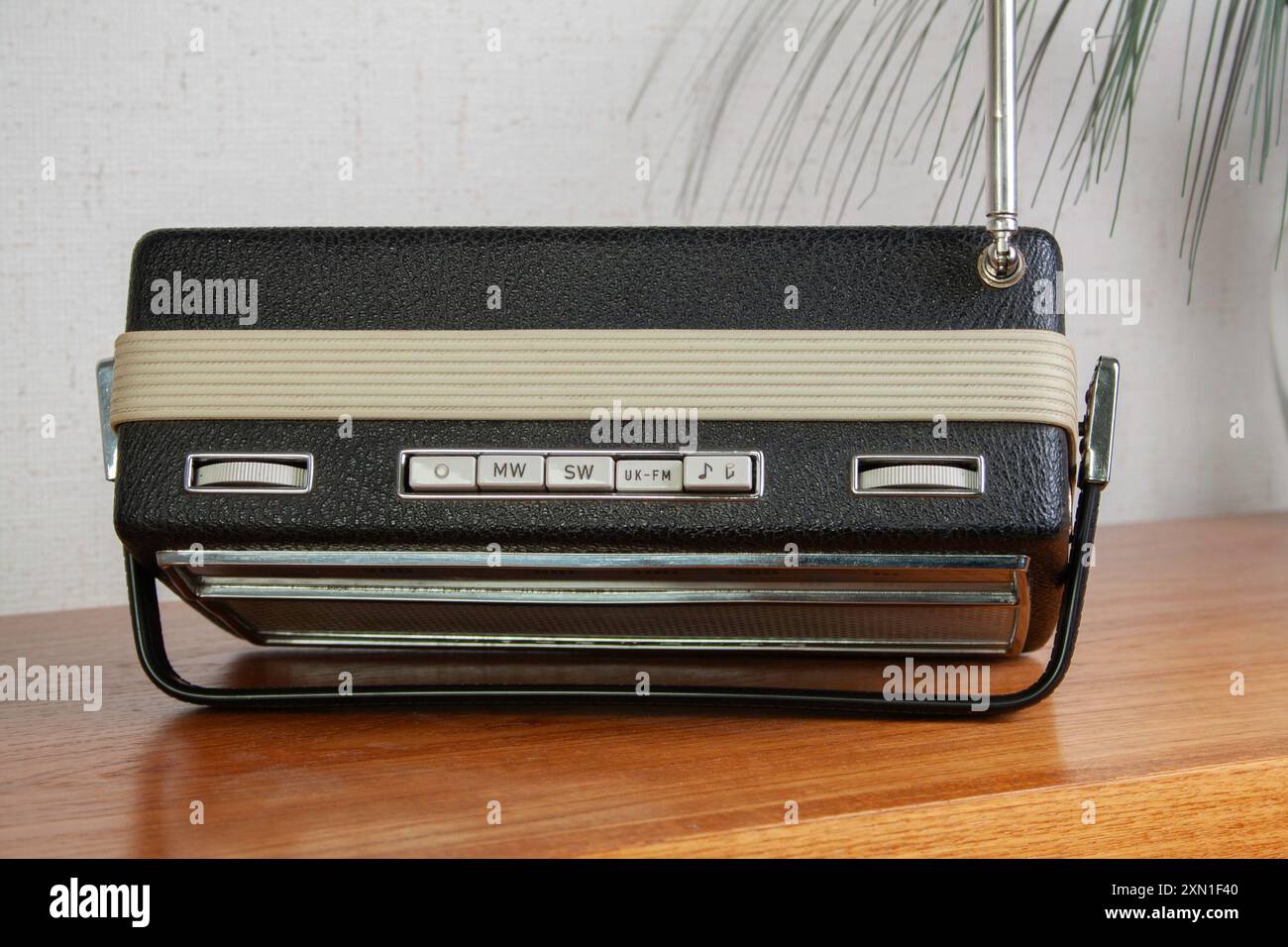 Nordmende Transita Deluxe Portable Radio Top View Stock Photo - Alamy