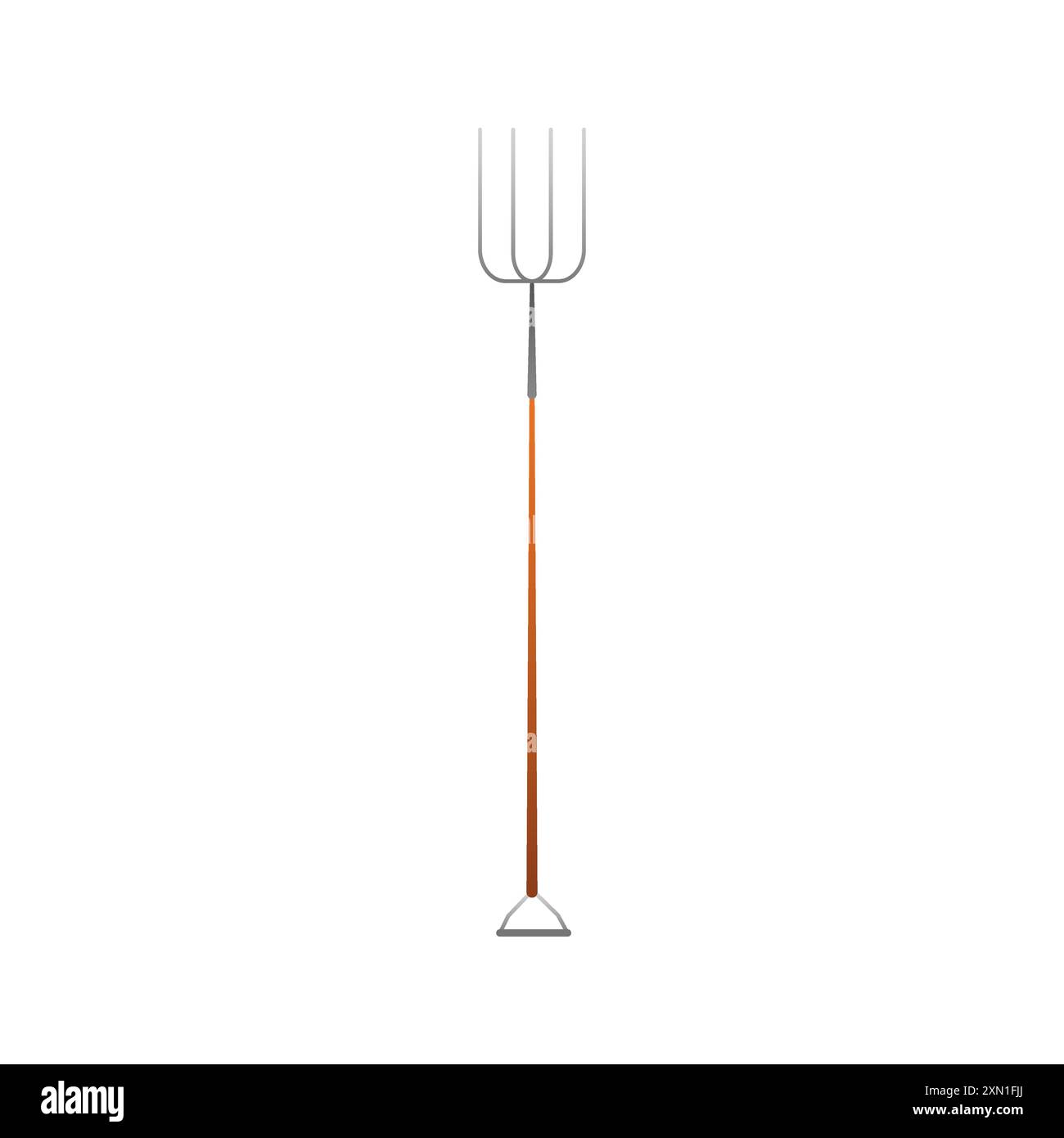 Farmers forks, tool for working with hay and dry grass in agriculture ...