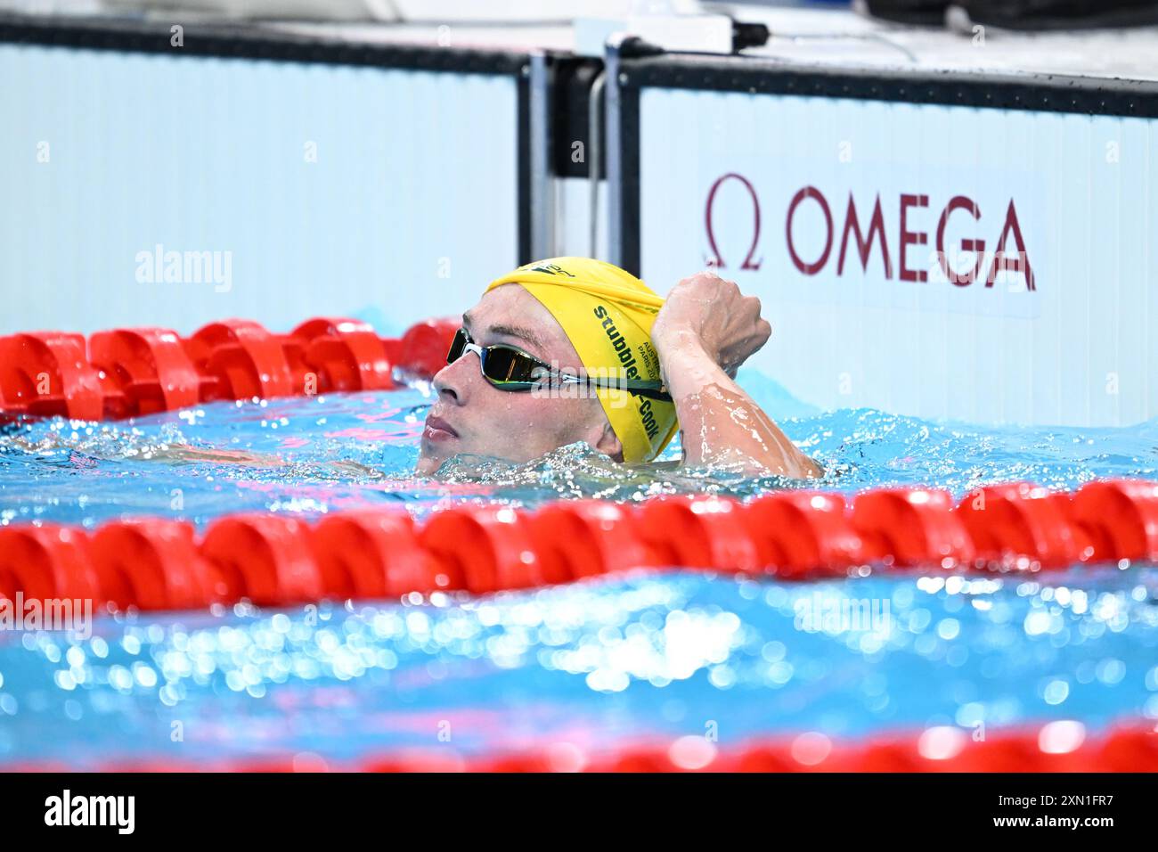 Paris, France. 30th July, 2024. Australian swimmer Zac Stubblety-Cook ...