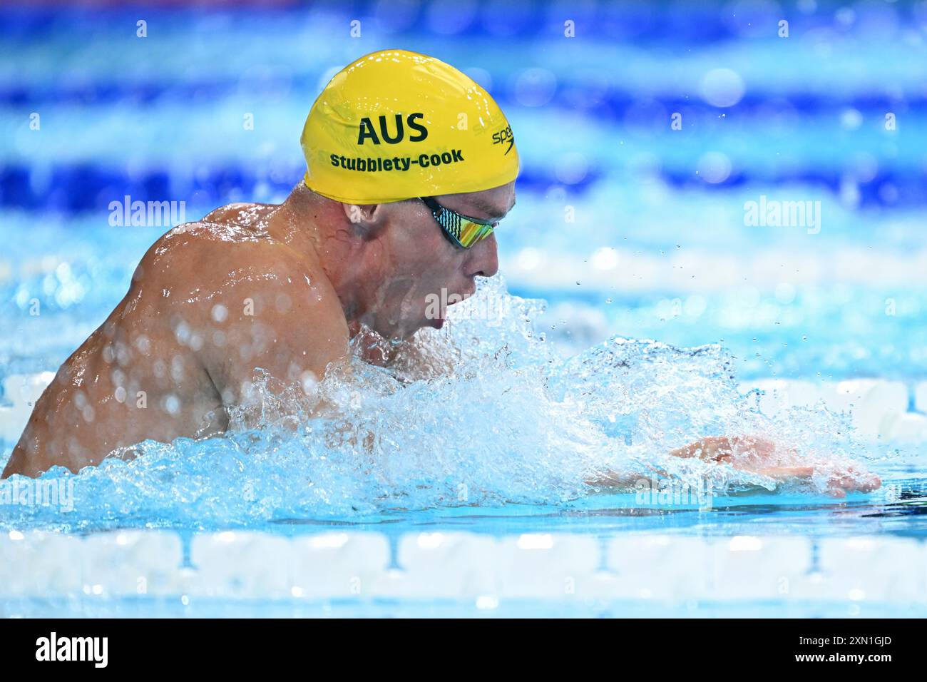 Paris, France. 30th July, 2024. Australian swimmer Zac Stubblety-Cook ...