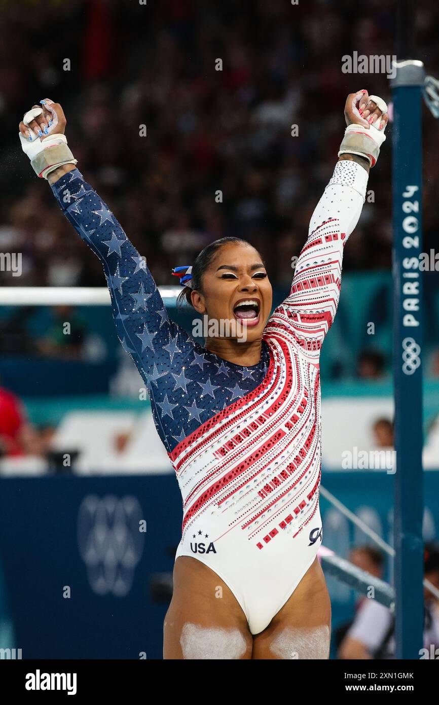 PARIS, FRANCE. 30th July, 2024. Jordan Chiles of Team United States ...