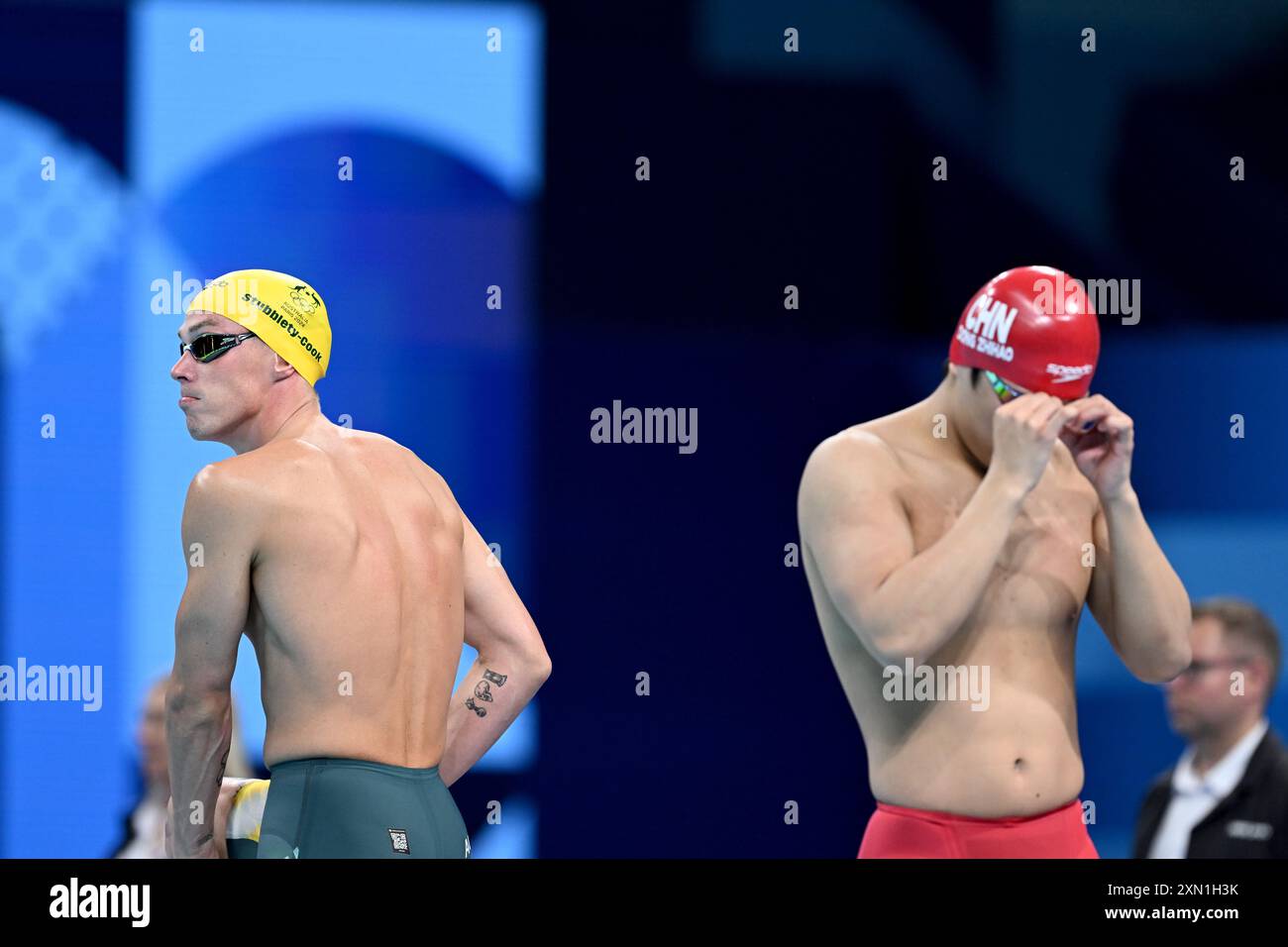 Paris, France. 30th July, 2024. Australian swimmer Zac Stubblety-Cook ...