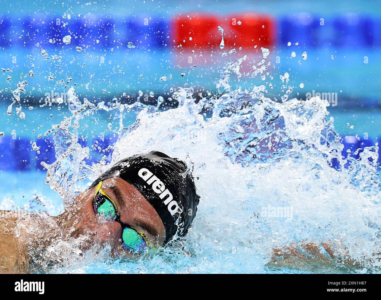 Paris, France. 30th July, 2024. Elijah Winnington of Australia competes ...