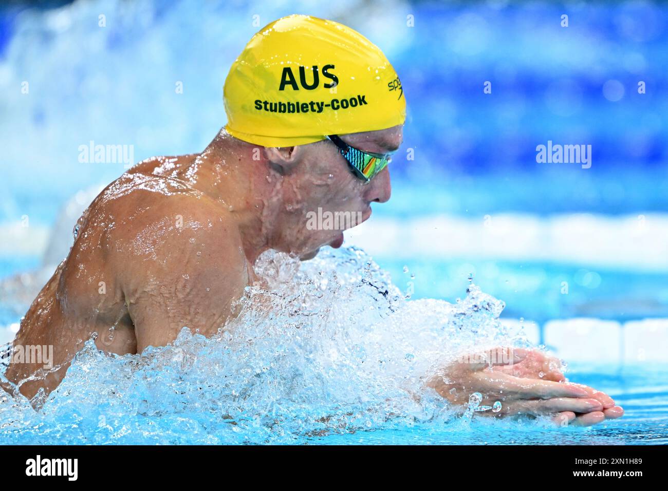 Paris, France. 30th July, 2024. Australian swimmer Zac Stubblety-Cook ...