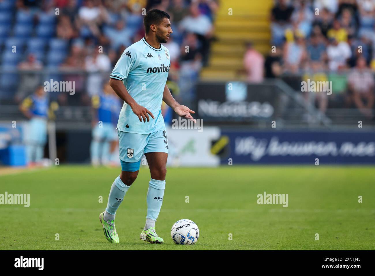 BREDA, NETHERLANDS - JULY 30: Marc Rose of Aris FC looks on during the ...