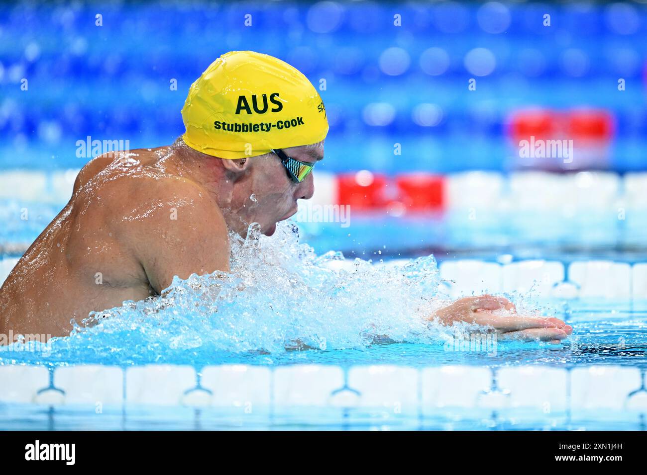 Paris, France. 30th July, 2024. Australian swimmer Zac Stubblety-Cook ...