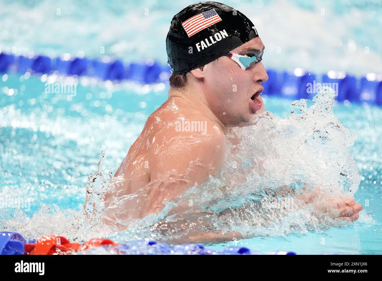Paris, France. 30th July, 2024. Matt Fallon of the United States ...