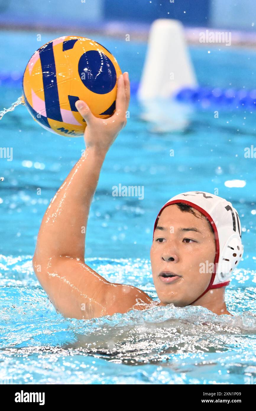 10 INABA Yusuke (JPN), Japan (JPN) vs France (FRA) Water Polo Men's ...