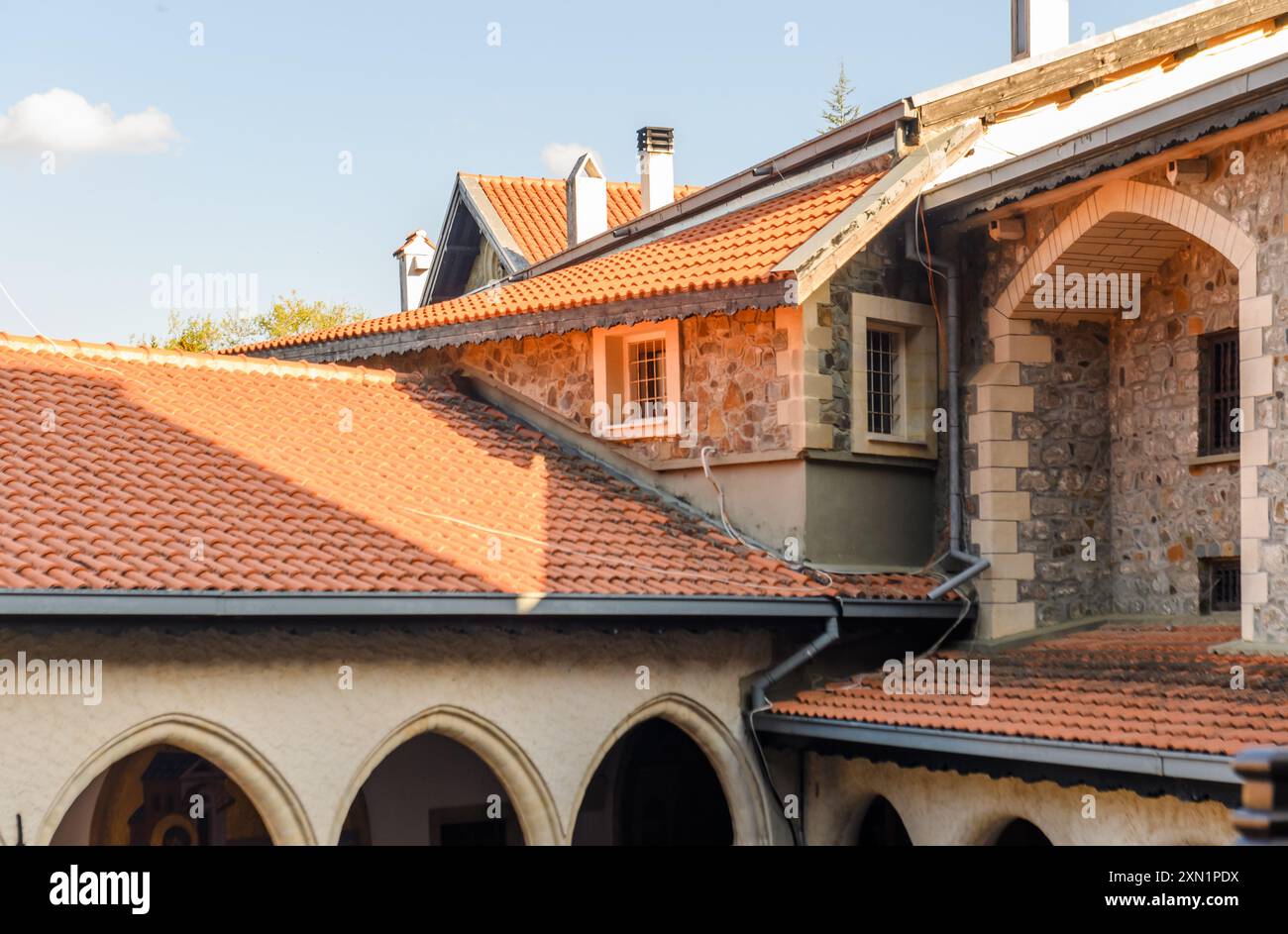 Kykkos Monastery, one of the wealthiest and best-known monasteries in ...