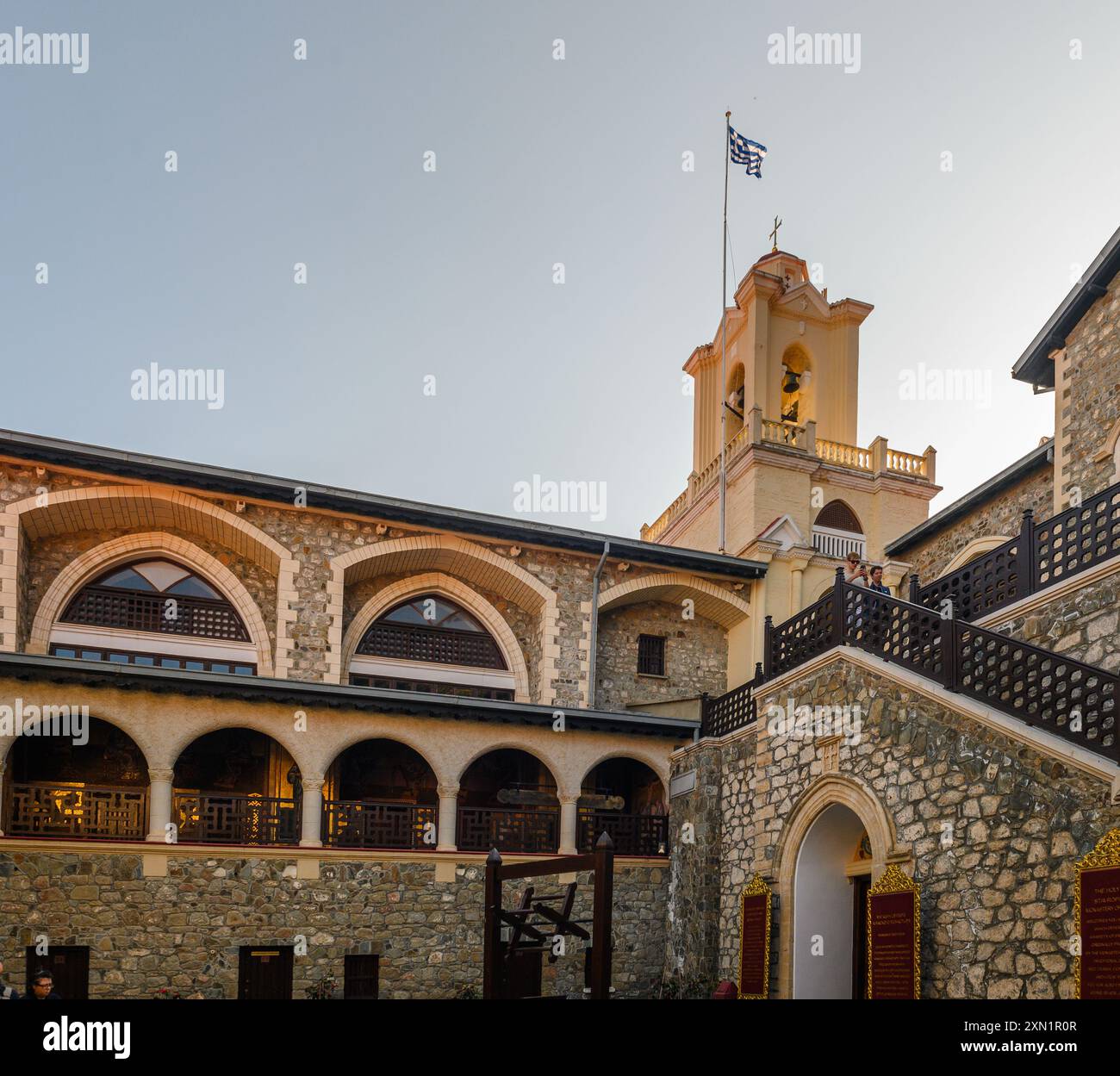 Kykkos Monastery, one of the wealthiest and best-known monasteries in ...