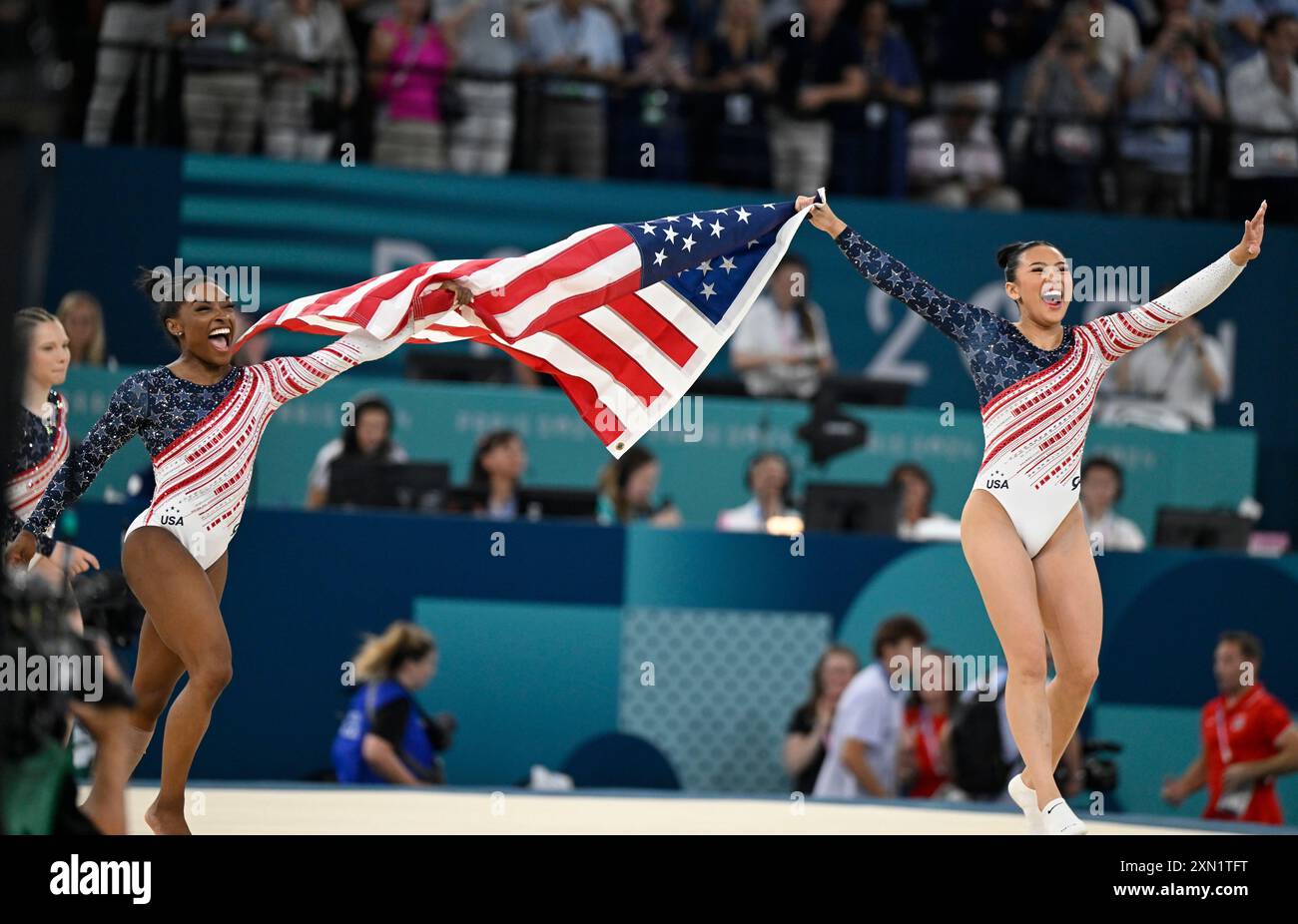 Paris - France, July 30, 2024, Paris Olympics 2024, Women's artistic ...