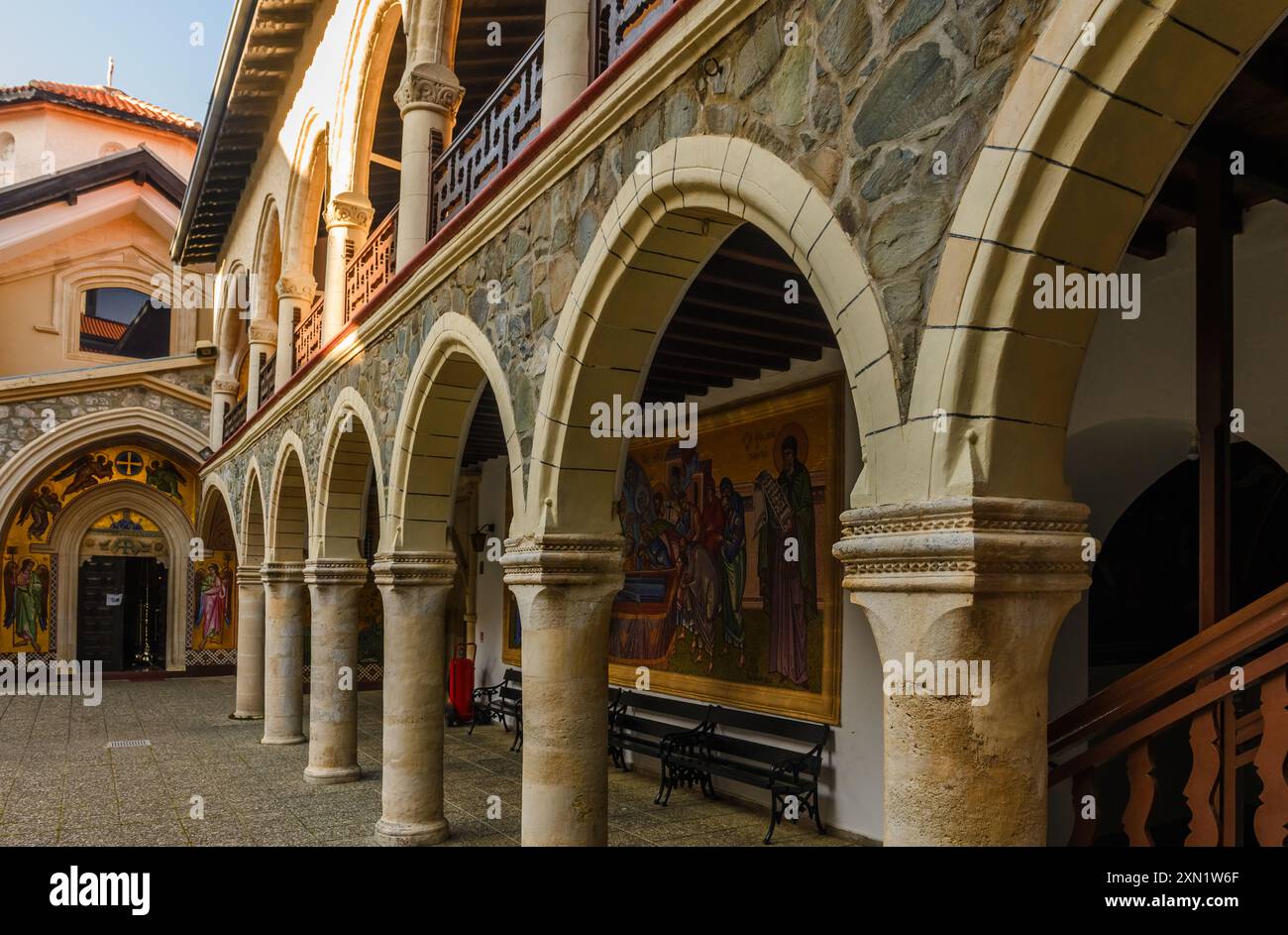 Kykkos Monastery, one of the wealthiest and best-known monasteries in ...