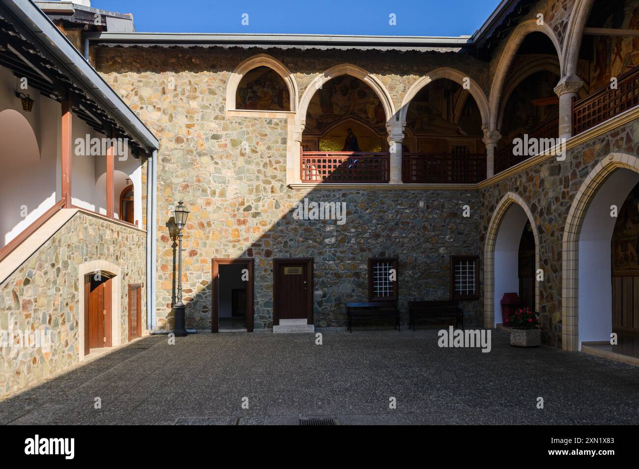 Kykkos Monastery, one of the wealthiest and best-known monasteries in ...