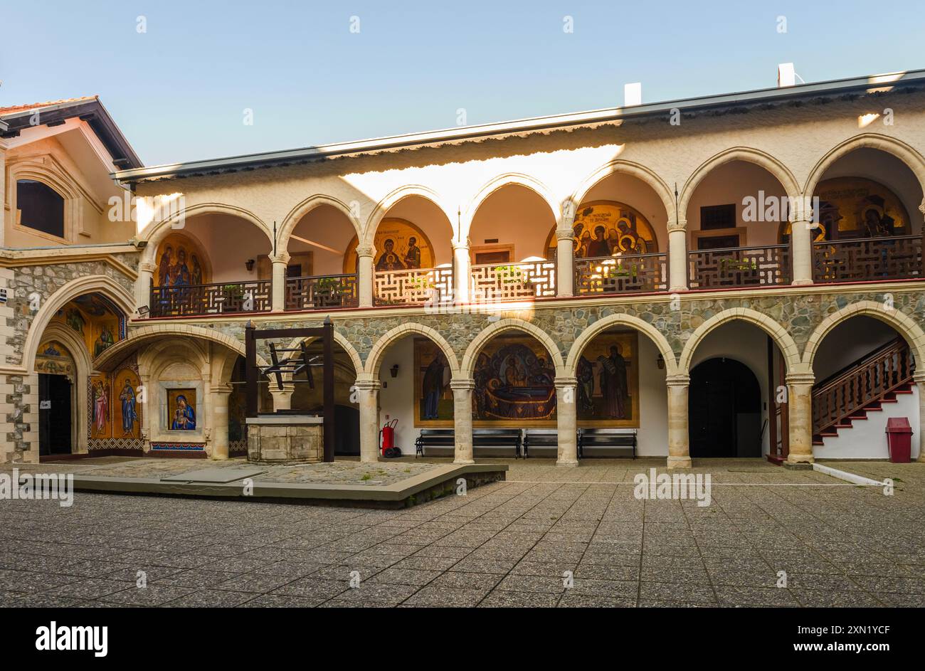Kykkos Monastery, one of the wealthiest and best-known monasteries in ...