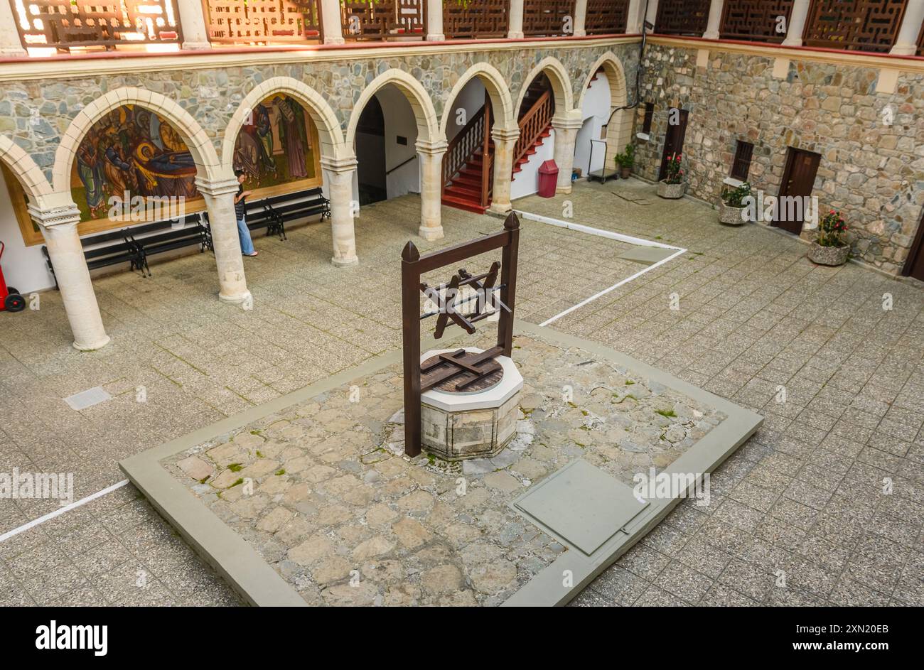 Kykkos Monastery, one of the wealthiest and best-known monasteries in ...