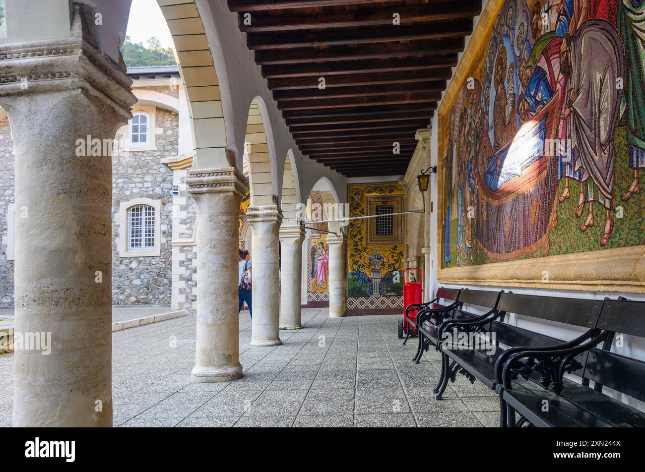 Kykkos Monastery, one of the wealthiest and best-known monasteries in ...