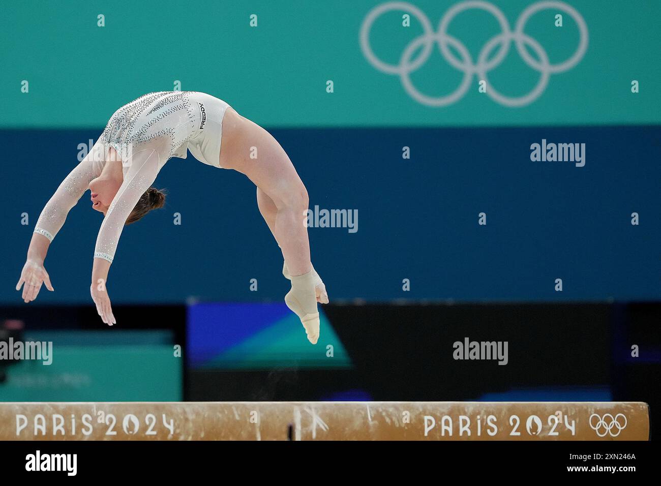 Parigi, France. 30th July, 2024. Angela Andreoli in action during Women ...