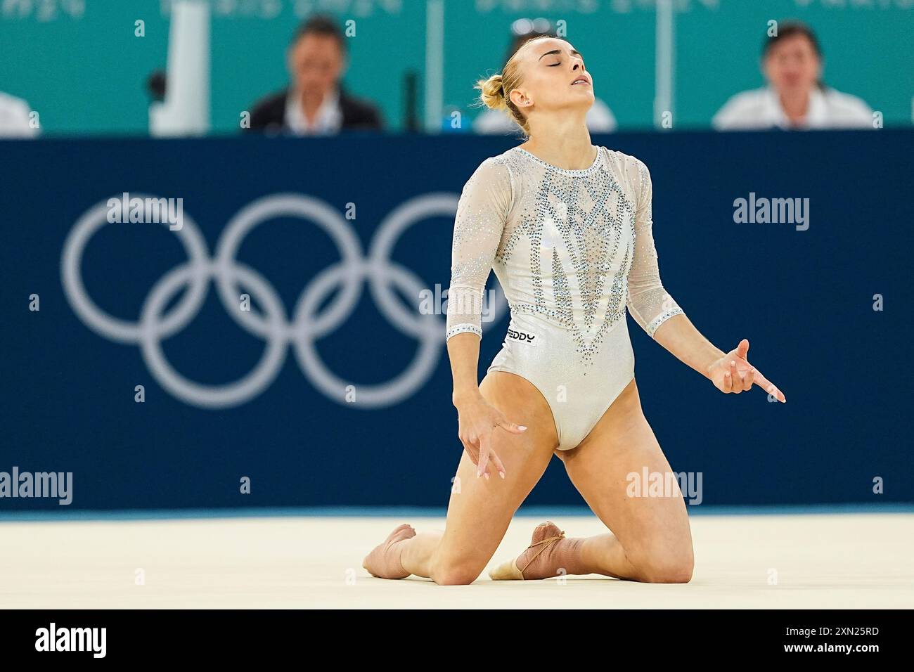 Alice D'Amato of Italy competes in the Floor Exercises during Women's ...