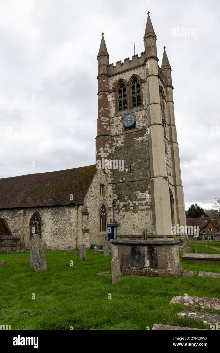 St Andrew's Church, Farnham, Surrey, England Stock Photo - Alamy