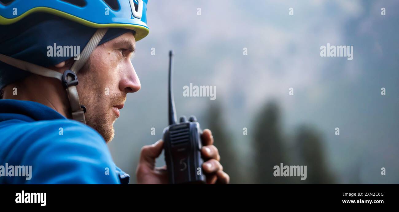 Rescuer portrait mountain hi-res stock photography and images - Alamy