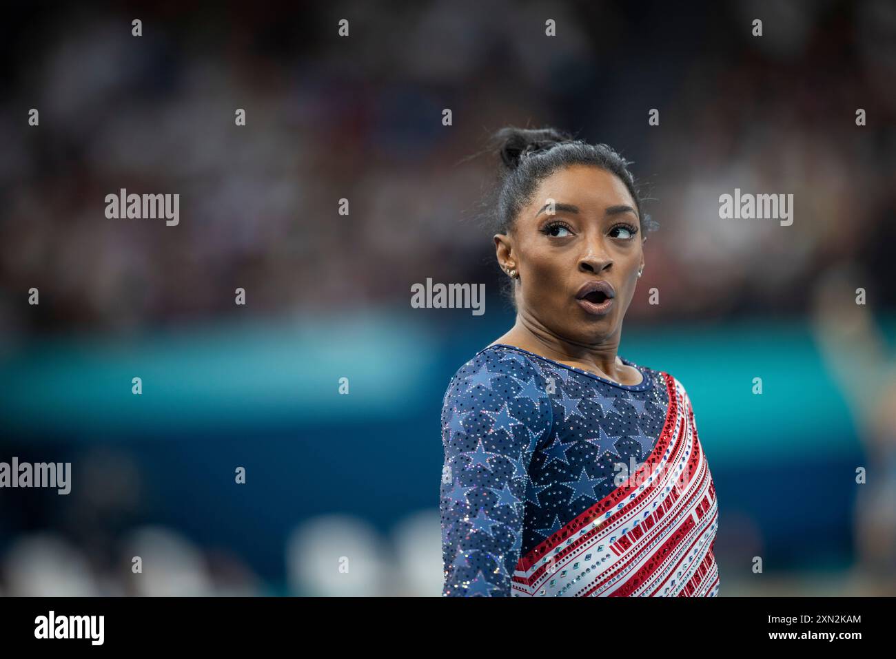 Women's portrait gymnastics hi-res stock photography and images - Alamy