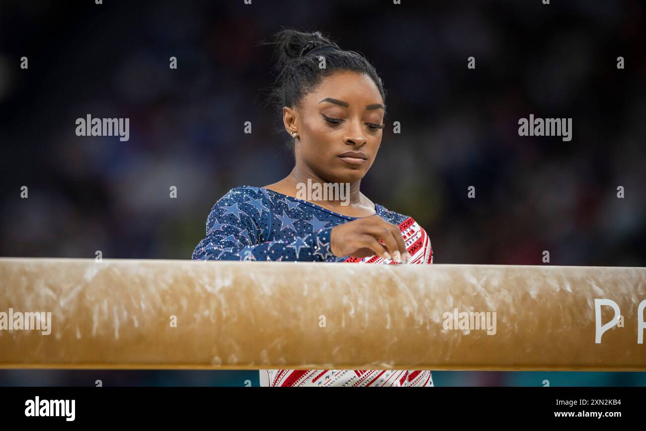Womens gymnastics paris olympics hi-res stock photography and images ...