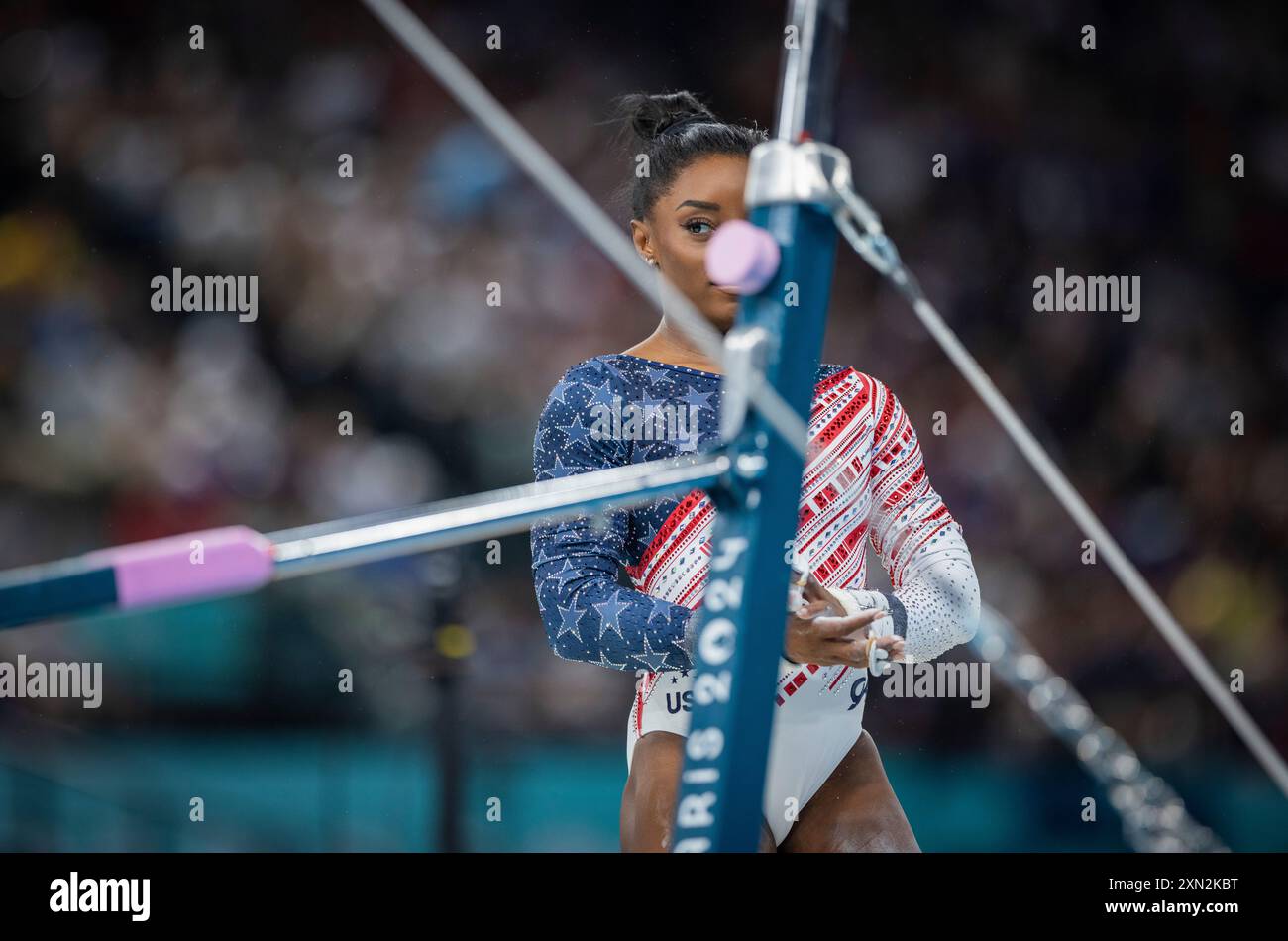 Paris, France. 30th Jul 2024. Simone Biles (USA) Paris 2024 Olympic ...