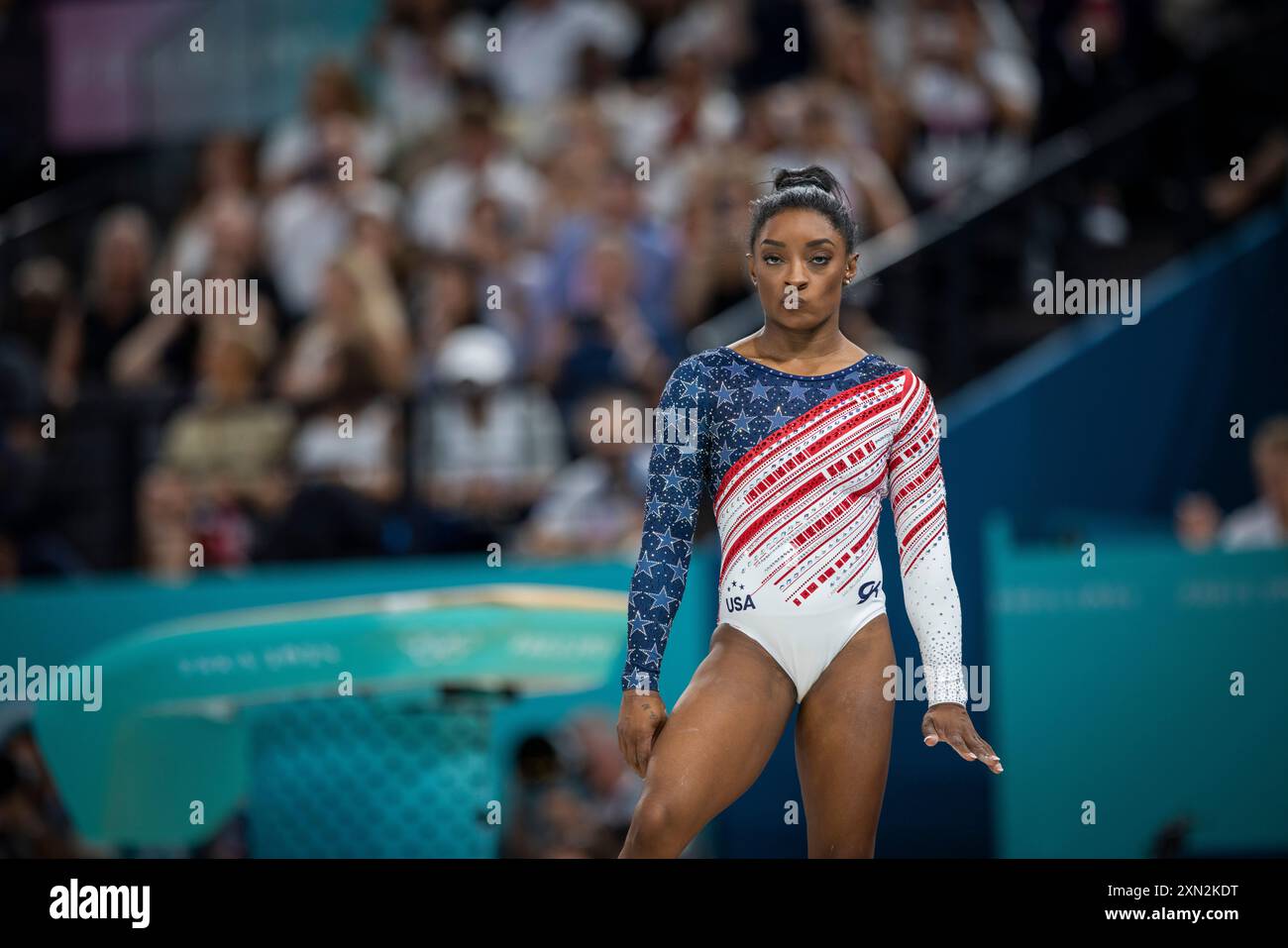 Simone biles olympics 2024 hi-res stock photography and images - Alamy