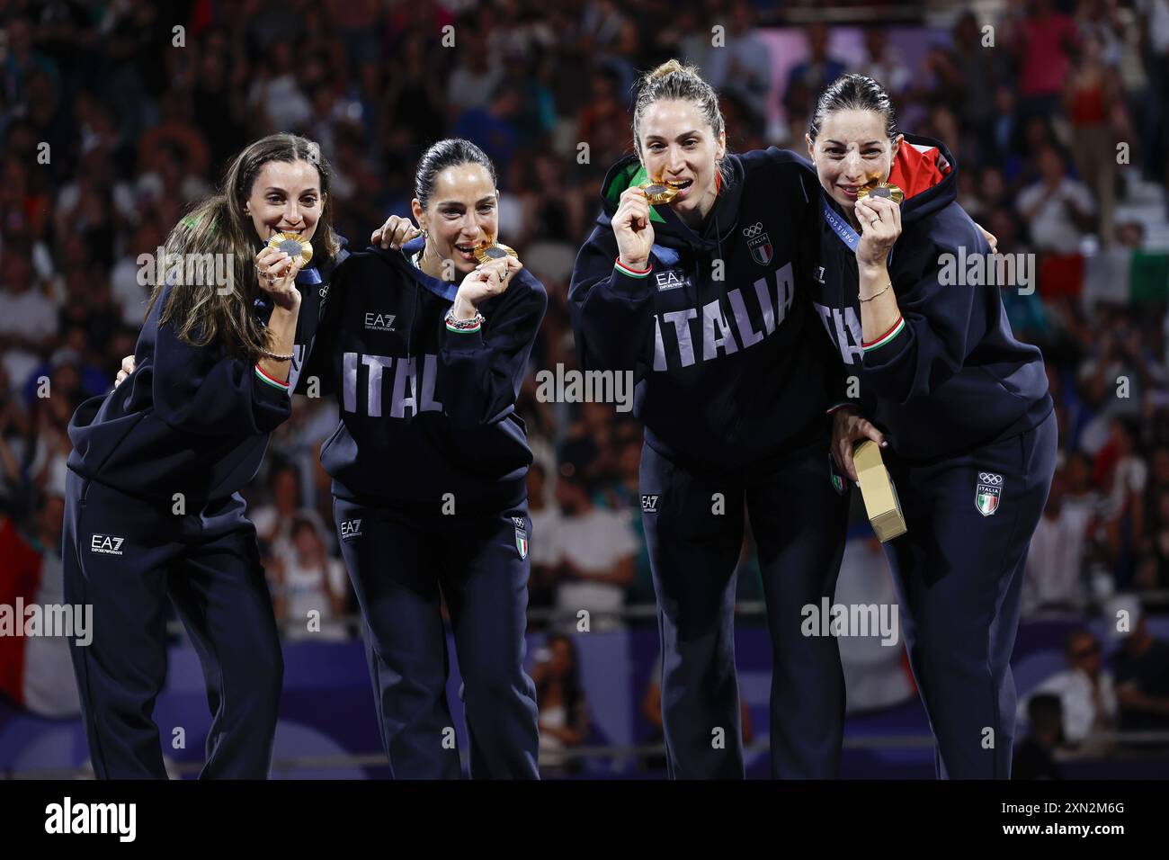 FIAMINGO Rossella of Italy, RIZZI Guilia of Italy, SANTUCCIO Alberta of ...